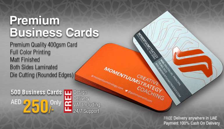 Premium Business Cards - Printing Dubai | Arabian Prints | Guaranteed ...